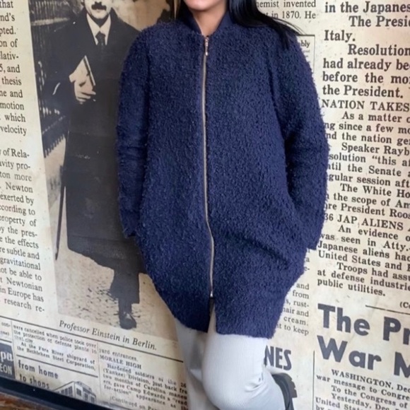 Ted Baker London | Jackets & Coats | Ted Baker Fuzzy Coat Worn Ted ...